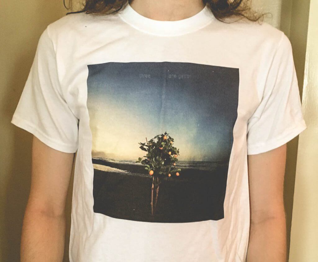 Three White T-shirt - Jane Getter